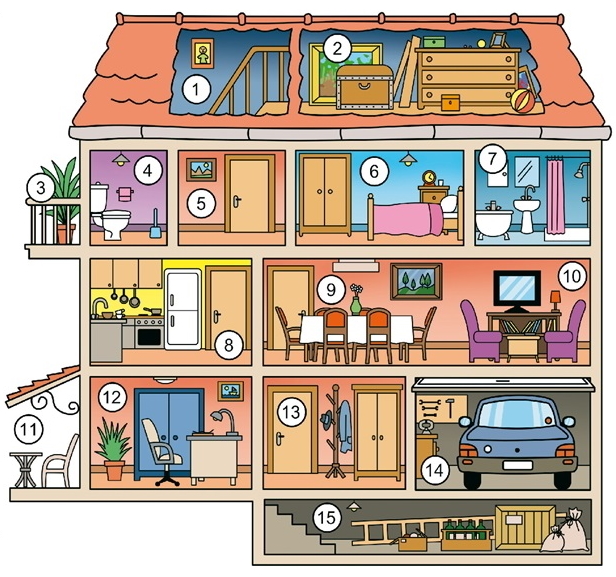 Dictée : les pièces de la maison – Ressources MoldovaFrance (H5P)